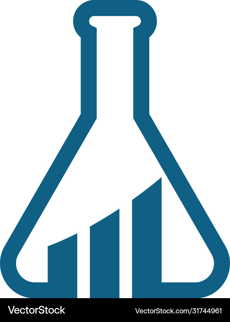 Health medical lab logo template Royalty Free Vector Image