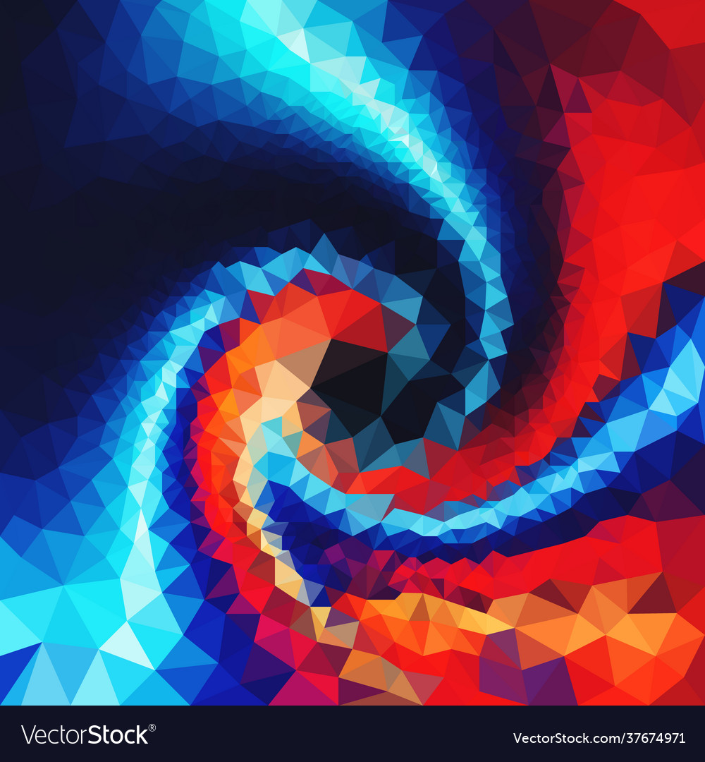 A bright creative backdrop for your design Vector Image