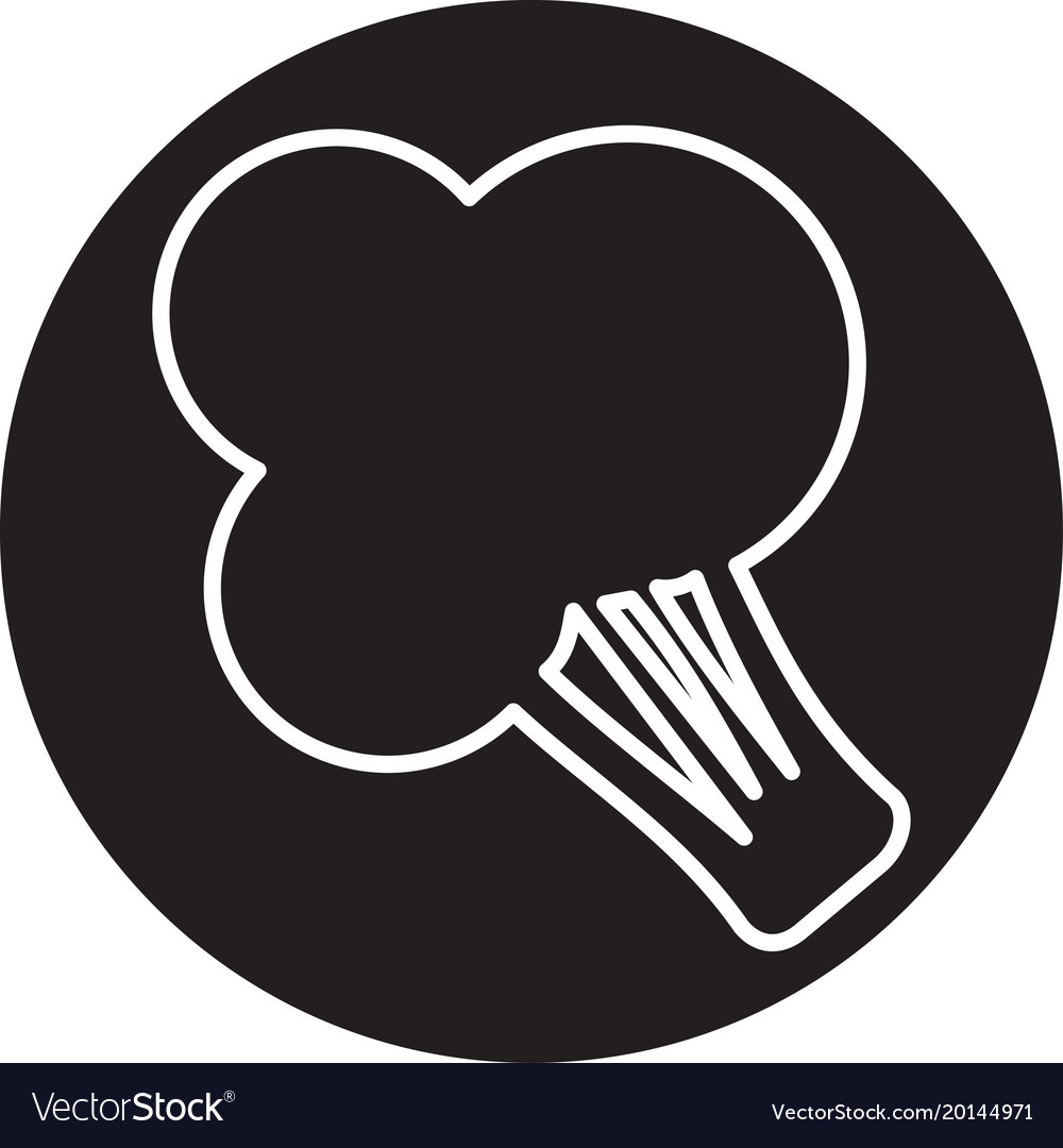 Broccoli icon Royalty Free Vector Image - VectorStock