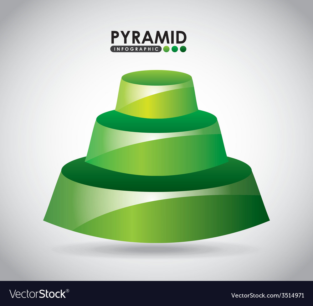 Pyramid infographic Royalty Free Vector Image - VectorStock