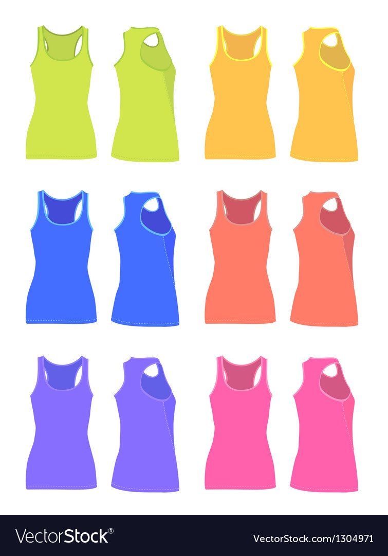 Undershirt Royalty Free Vector Image - VectorStock