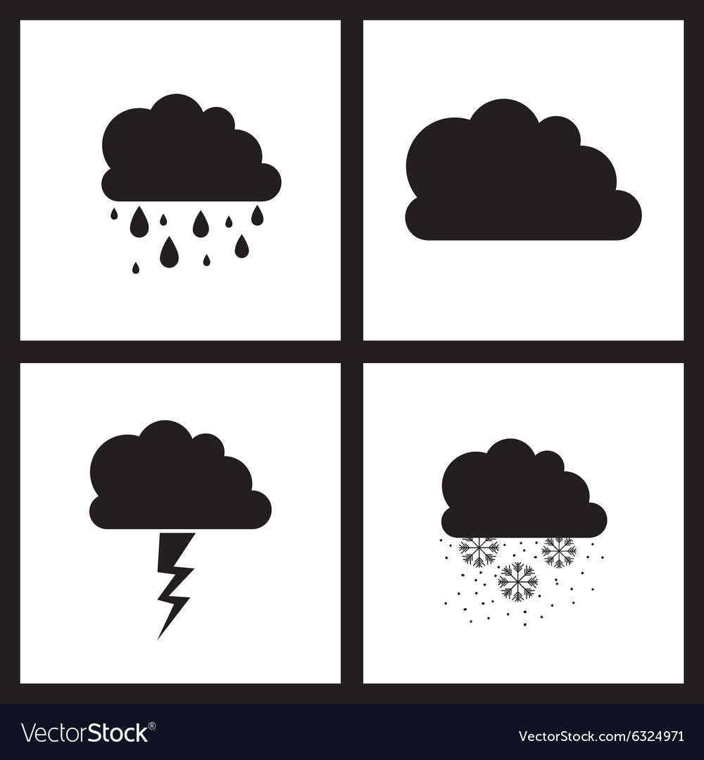 Weather design Royalty Free Vector Image - VectorStock