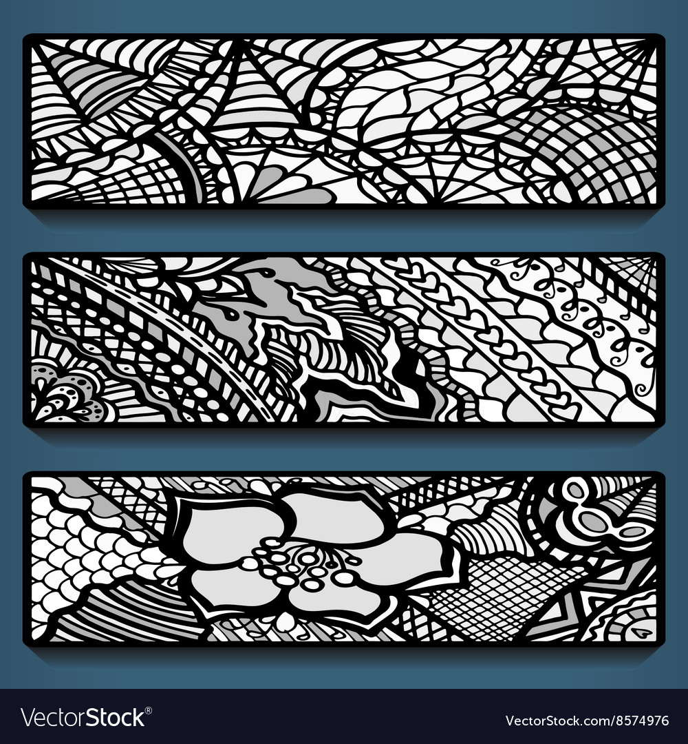 Card set Royalty Free Vector Image - VectorStock