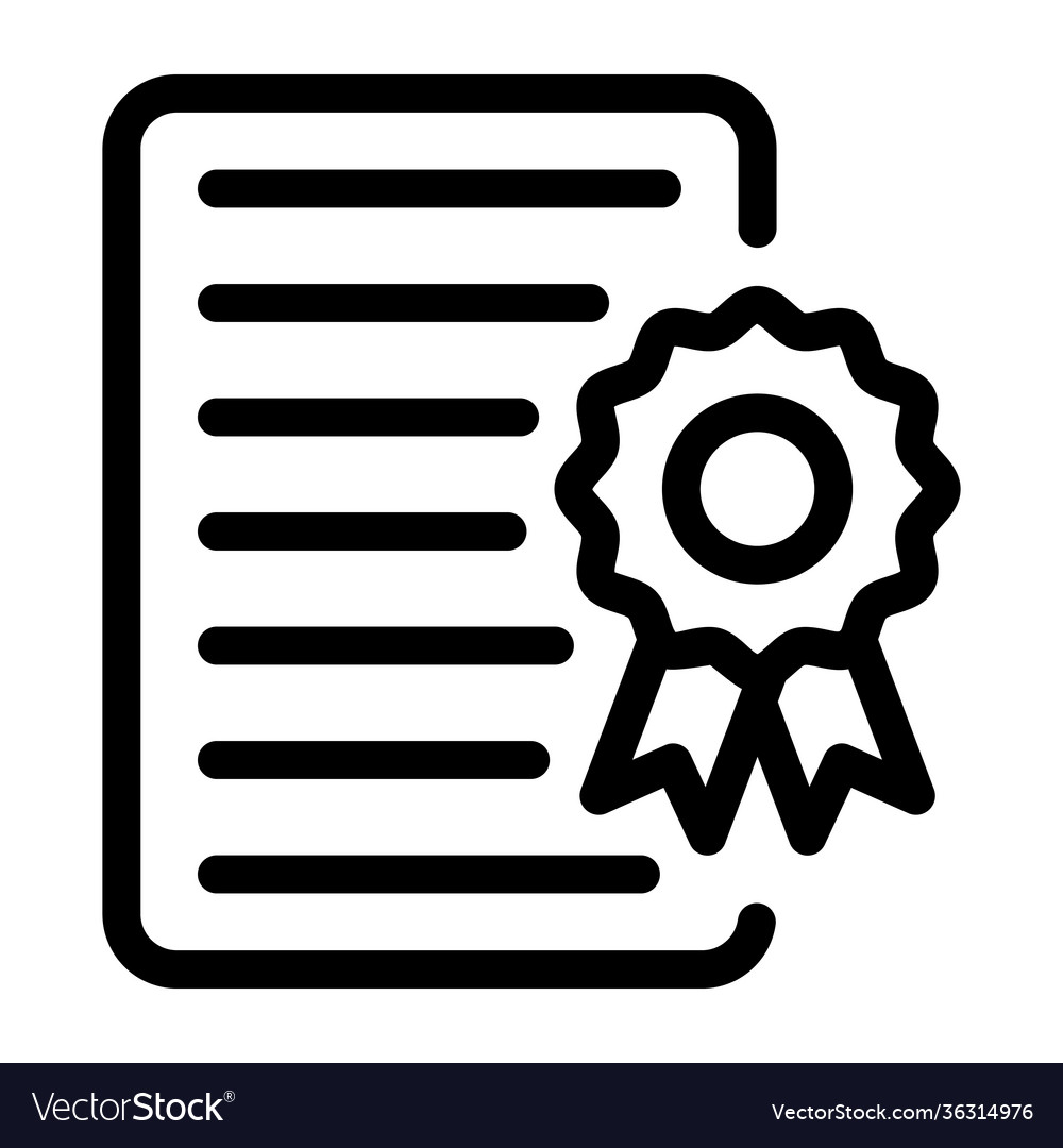 Certificate Royalty Free Vector Image - VectorStock