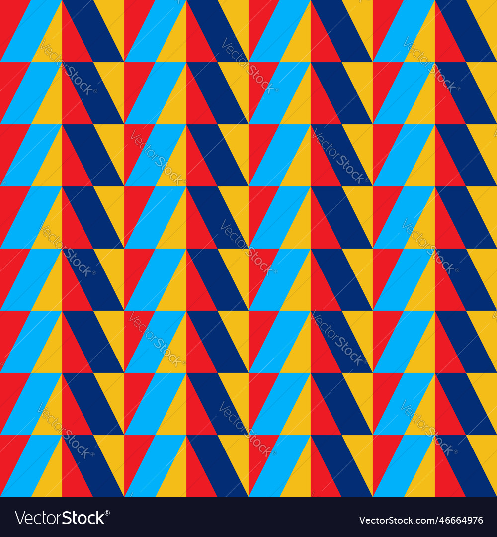 Parallelogram seamless pattern Royalty Free Vector Image