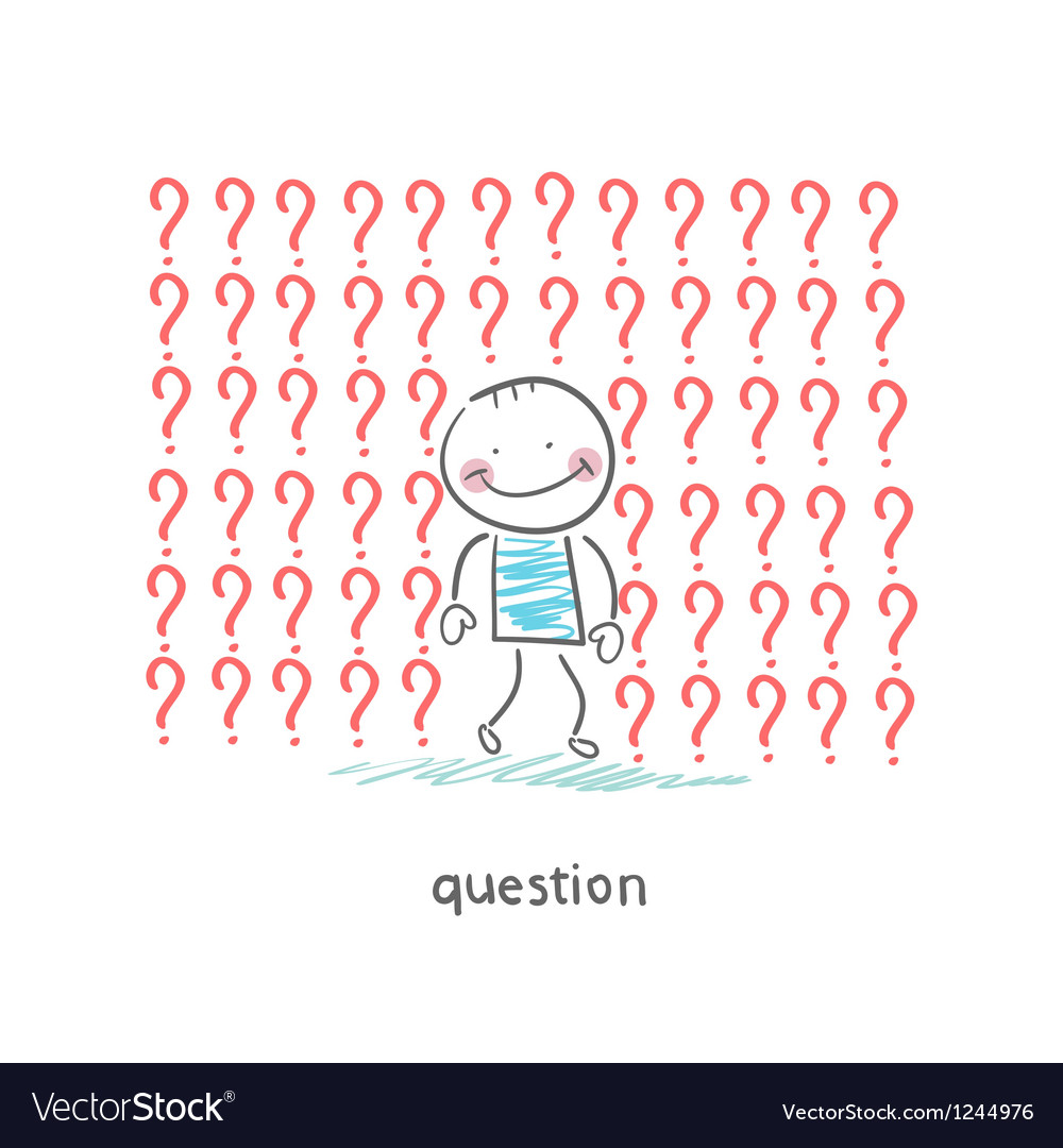 Questions Royalty Free Vector Image - VectorStock