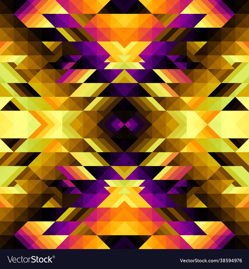 Seamless pattern background a triangles Royalty Free Vector