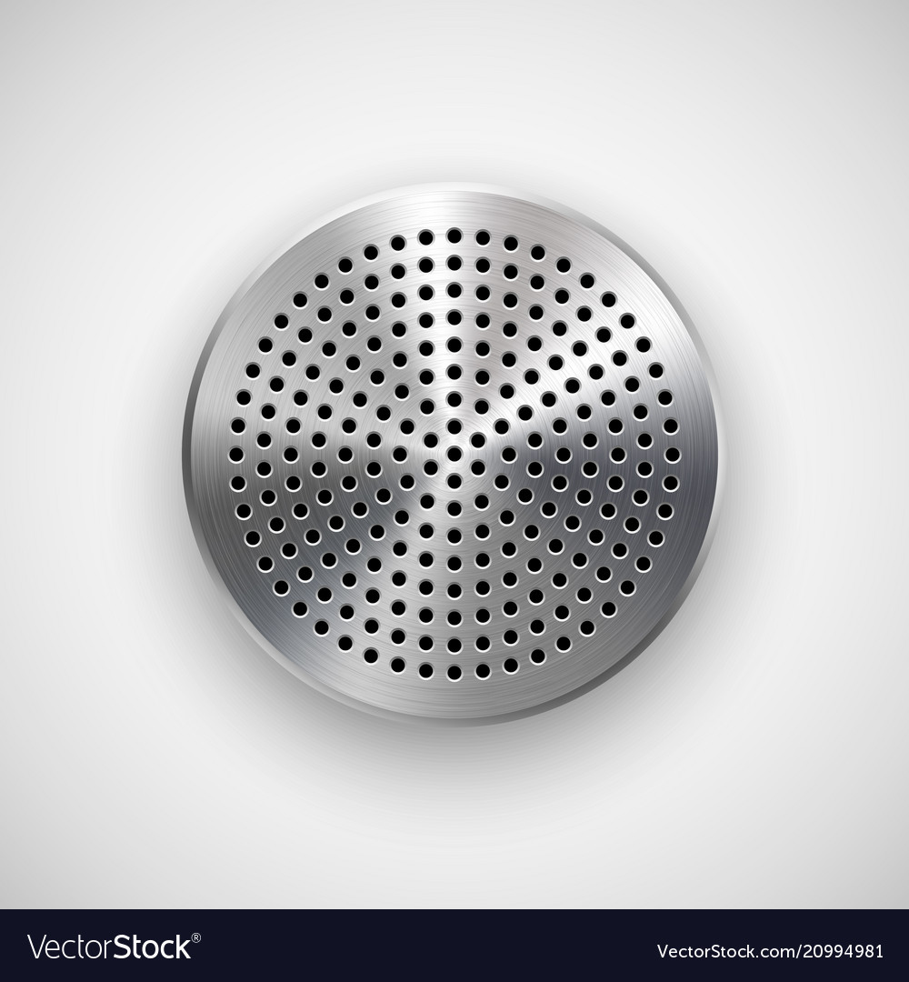 Abstract circle button template Royalty Free Vector Image