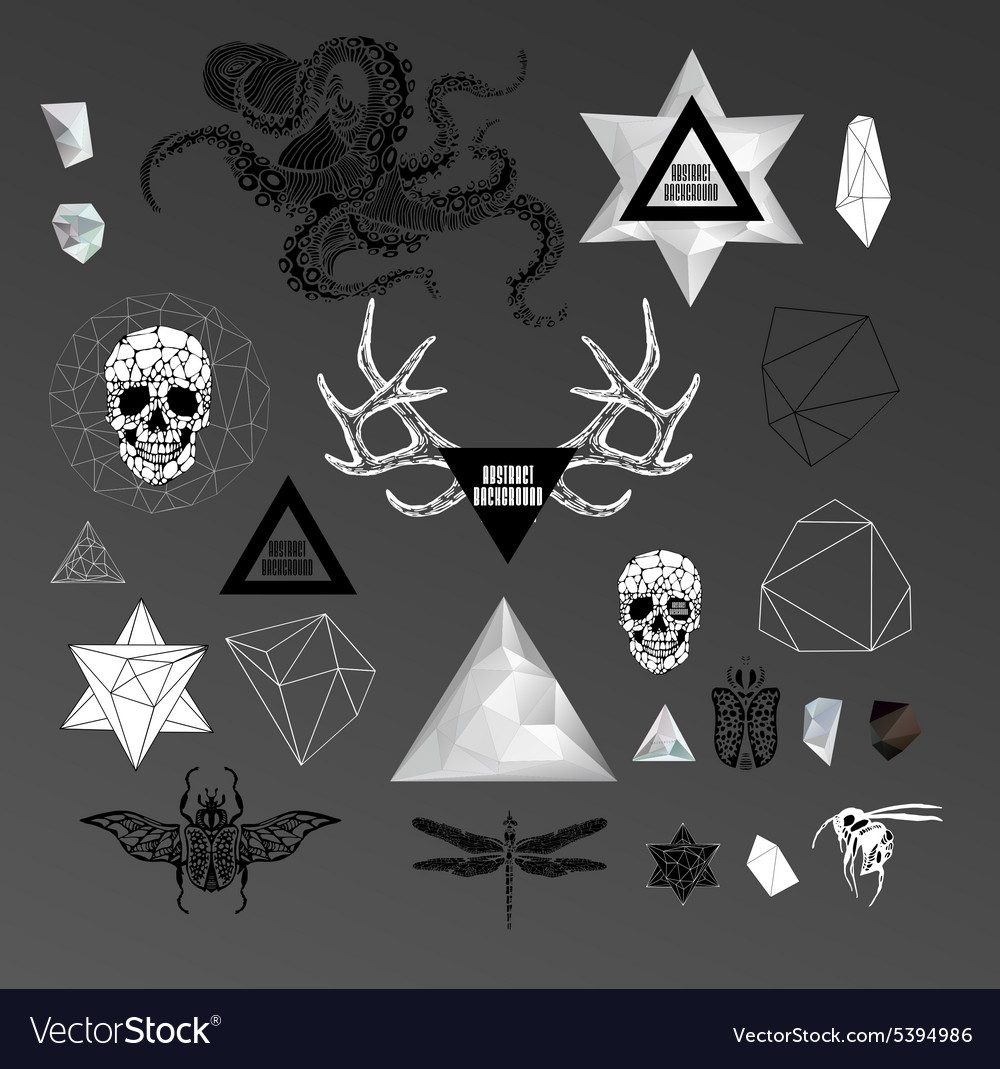 Abstract gothic Royalty Free Vector Image - VectorStock