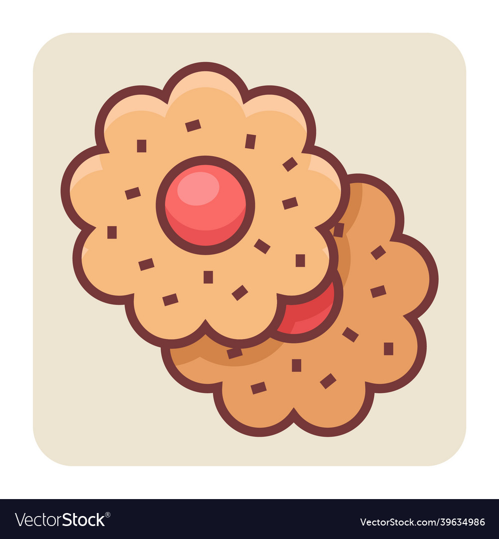 Biscuits Royalty Free Vector Image - VectorStock
