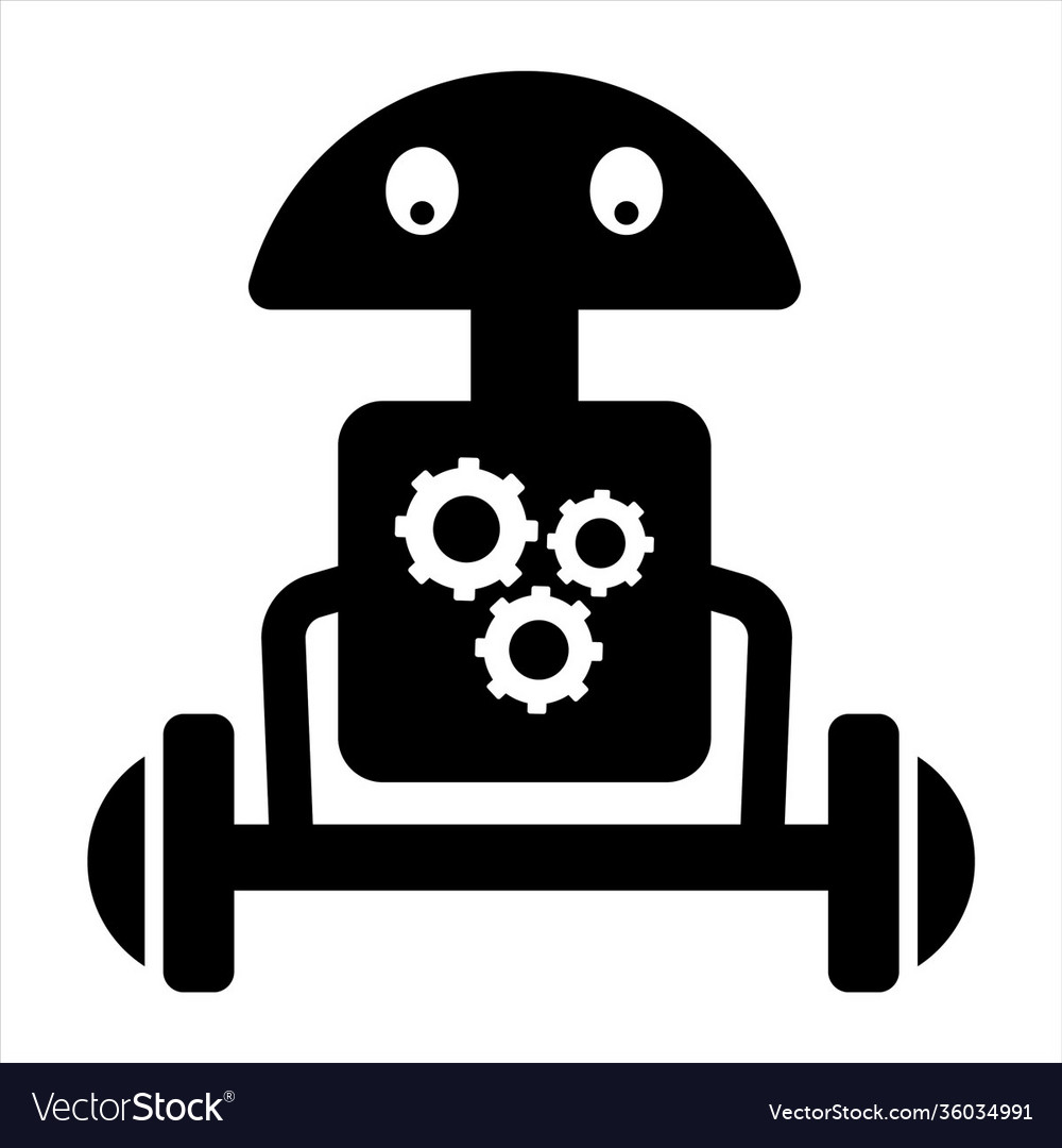Robotic automation Royalty Free Vector Image - VectorStock Robotic automation Royalty Free Vector Image - VectorStock