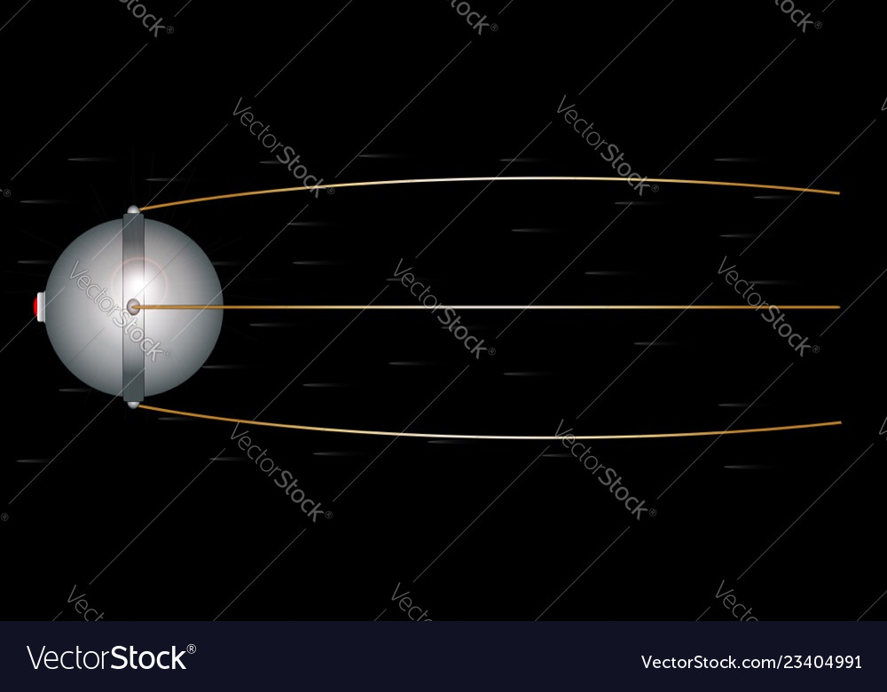Sputnik Royalty Free Vector Image - VectorStock