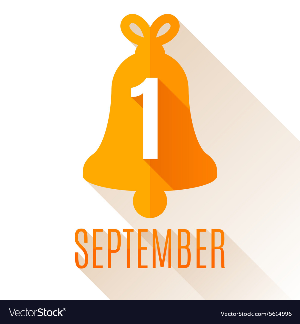 First september background Royalty Free Vector Image