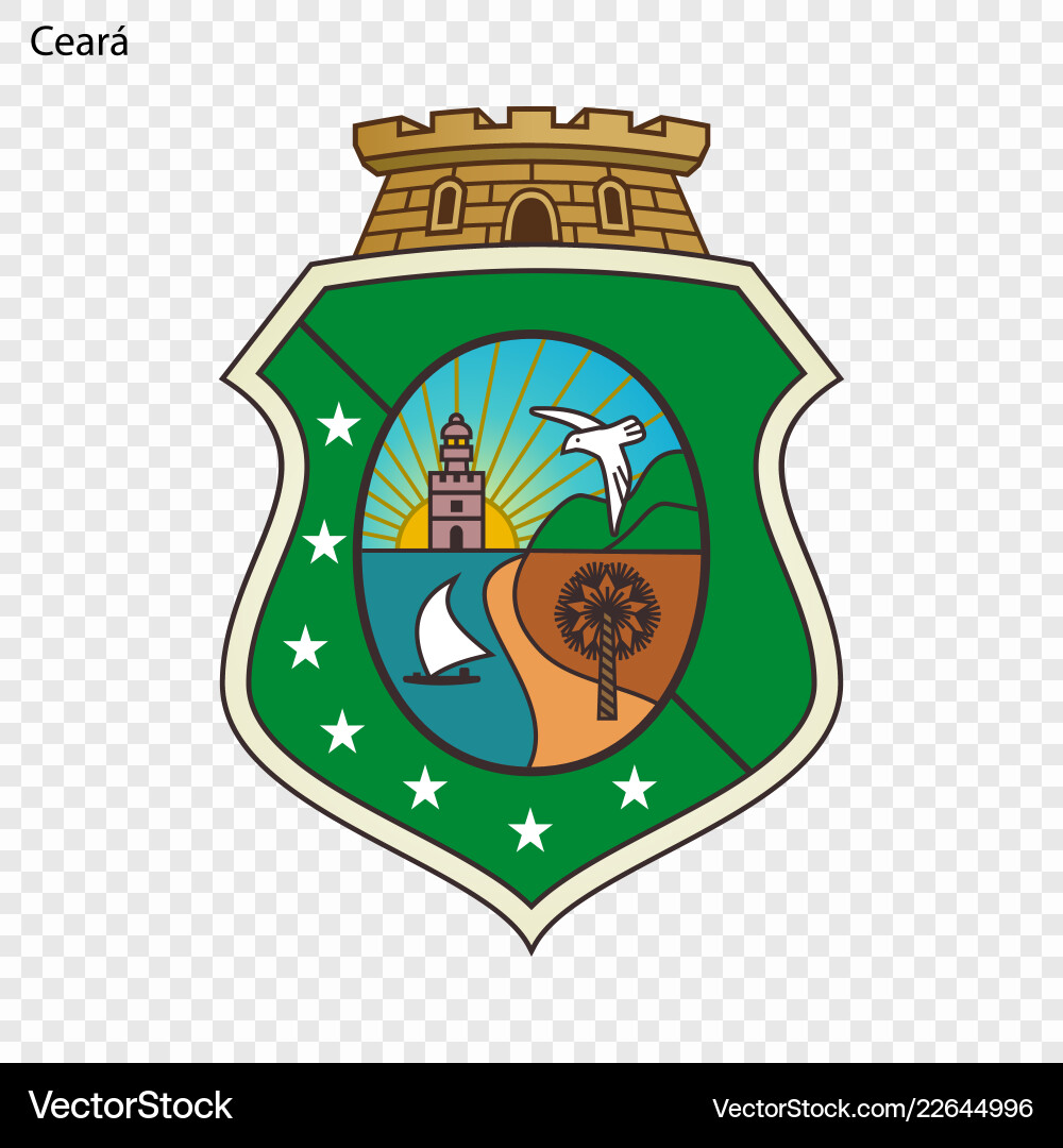 Rondonia State Emblem, Brazil Royalty Free Vector Image