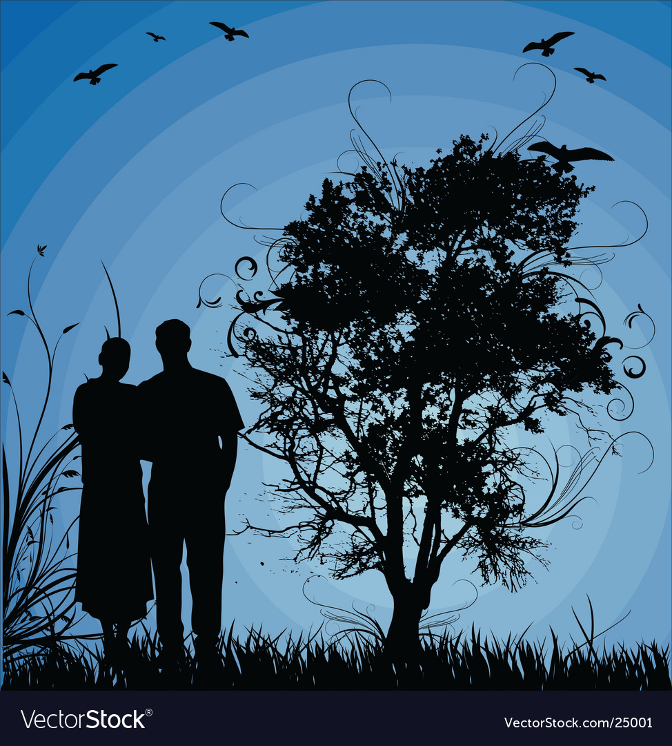 Romantic date Royalty Free Vector Image - VectorStock