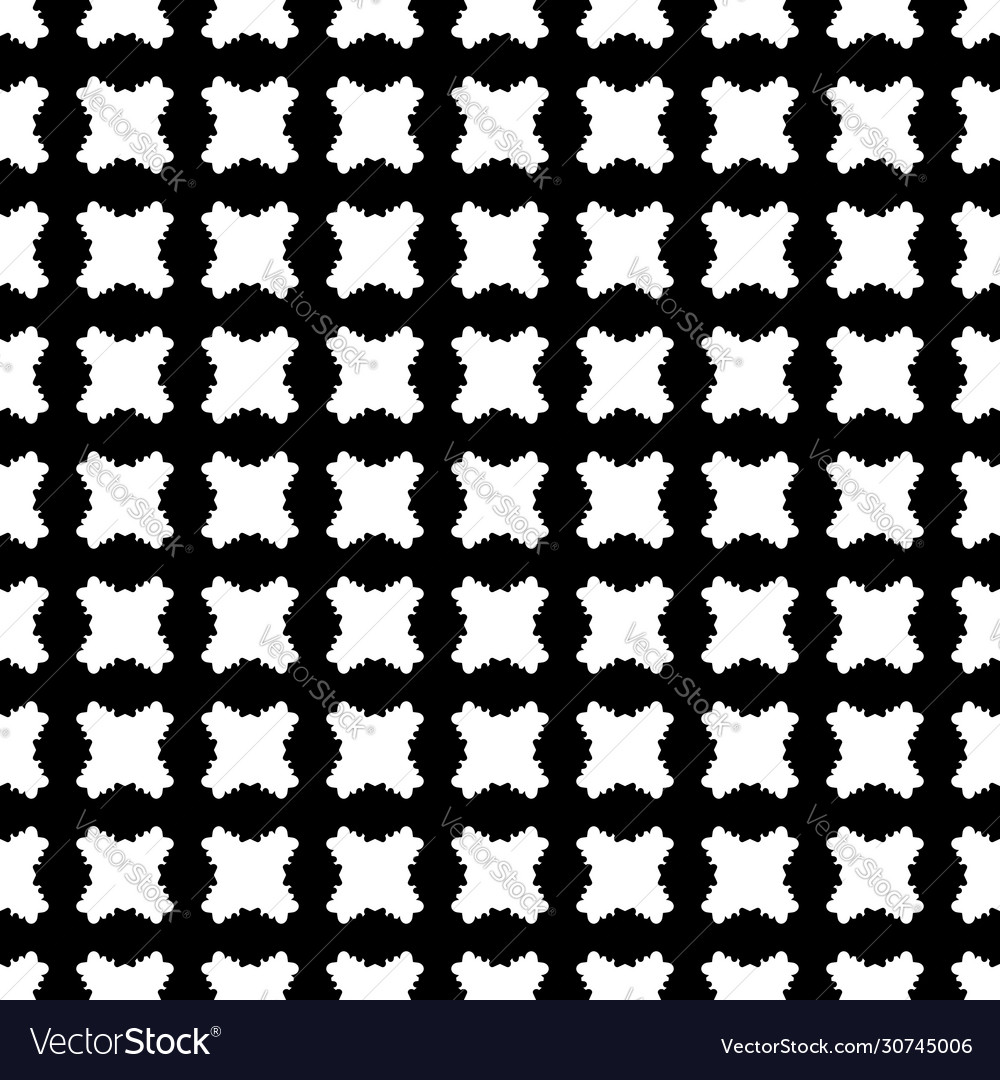 Black white checked seamless pattern Royalty Free Vector