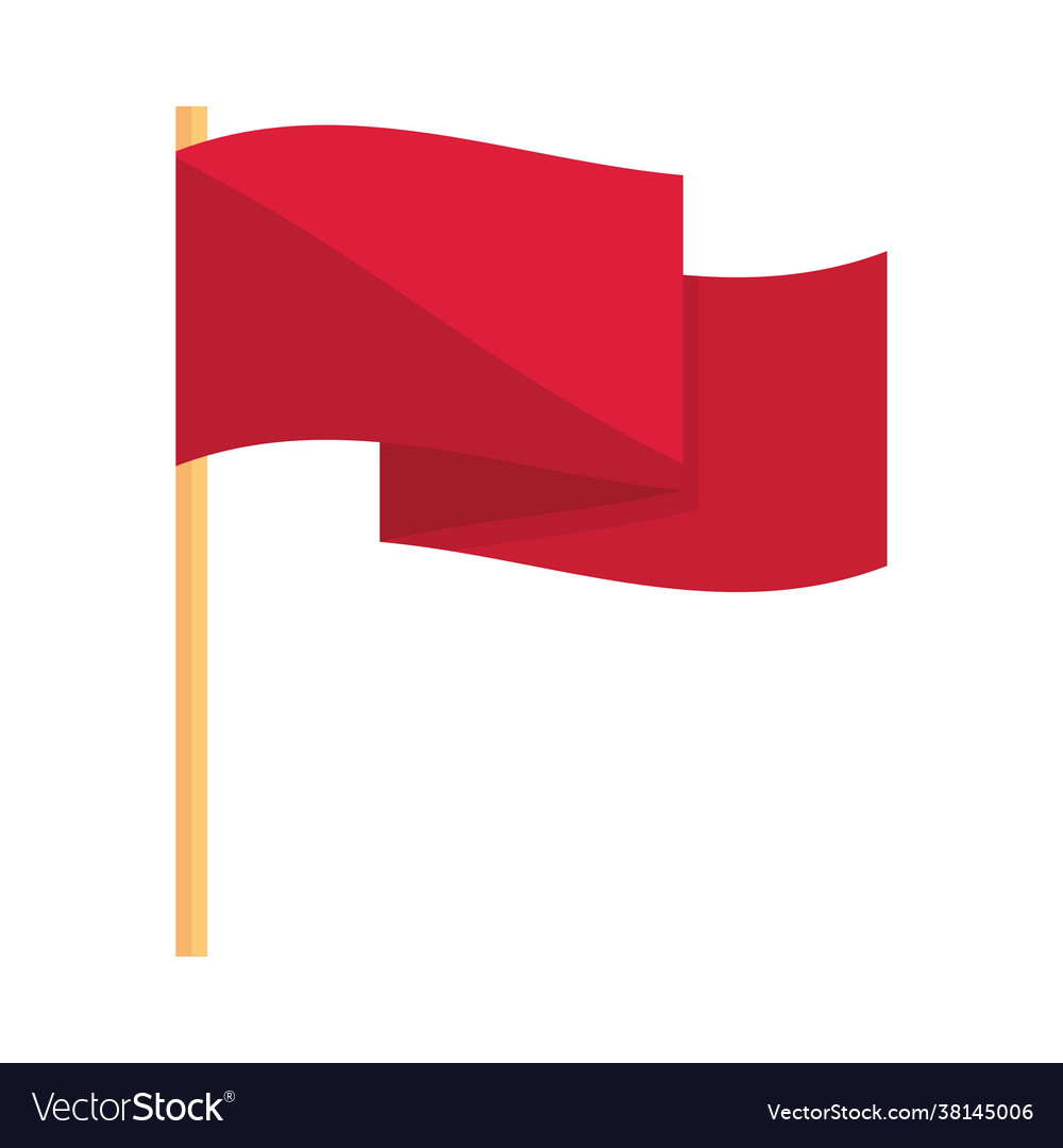 Flag marker icon Royalty Free Vector Image - VectorStock