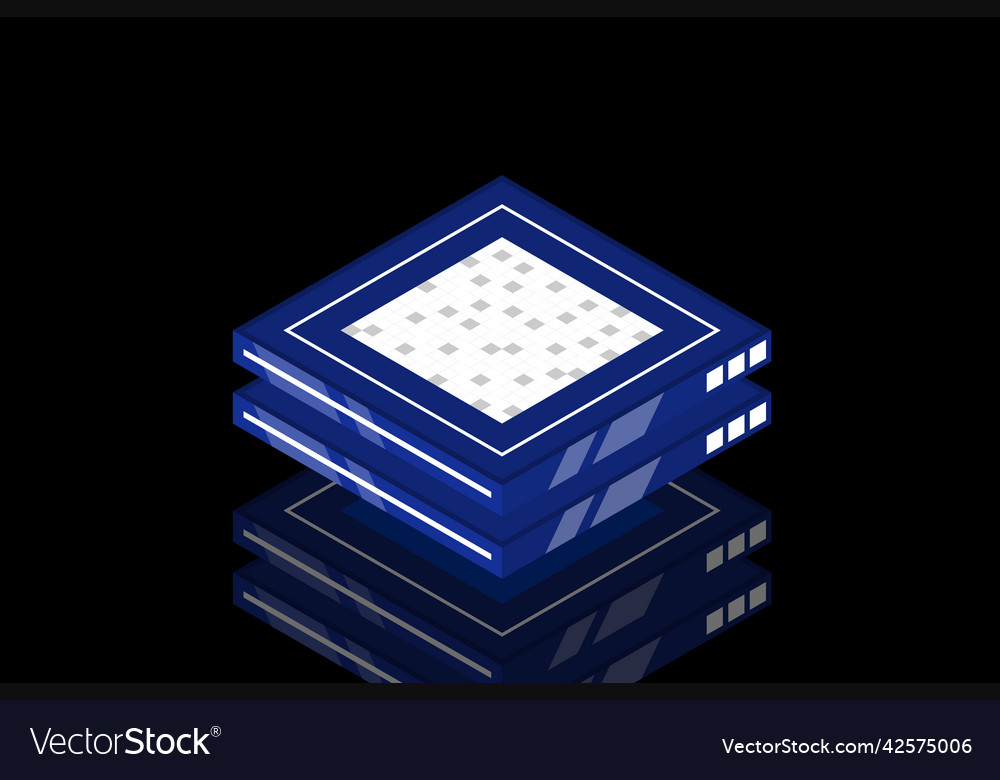 Set Of Server Room Icons Data Center And Database Vector Image