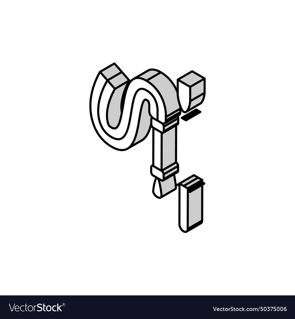 Whip Sex Toy Isometric Icon Royalty Free Vector Image