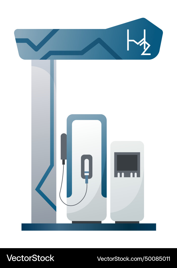 Hydrogen fuel green hydrogen hydrogen is Vector Image