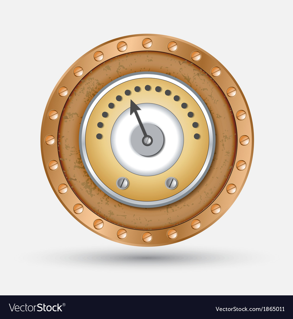 Vintage pointer Royalty Free Vector Image - VectorStock