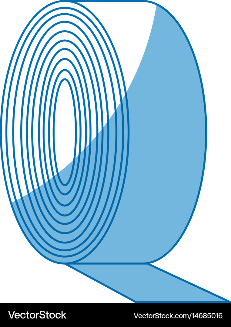 Bandage medical roll plaster aid Royalty Free Vector Image