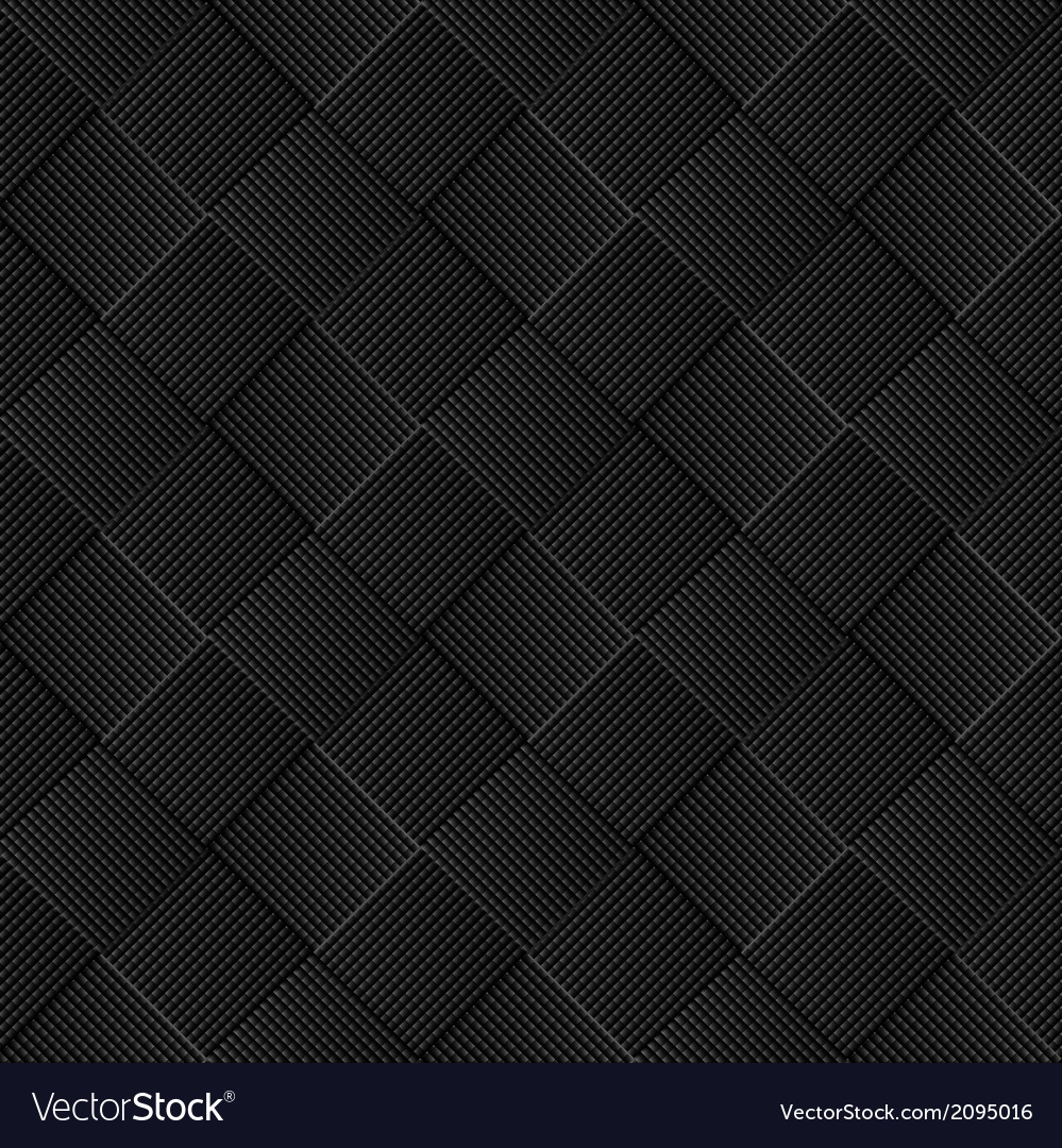 Black diagonal wicker pattern Royalty Free Vector Image