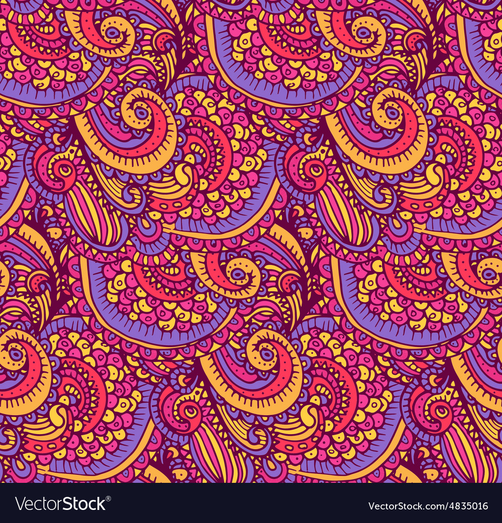 Decorative pattern design Royalty Free Vector Image