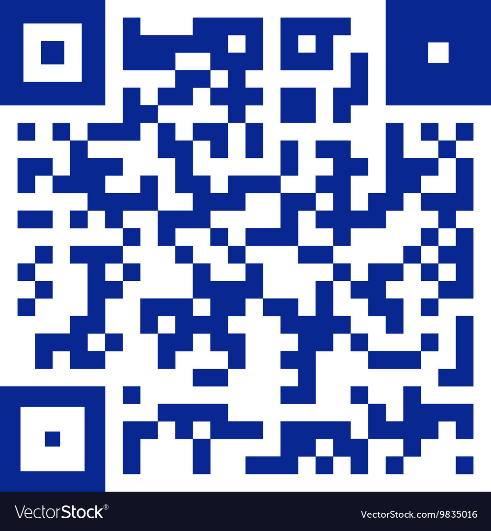 Simple icon qr code Royalty Free Vector Image - VectorStock