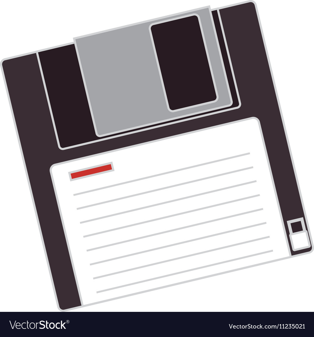 Data diskette icon Royalty Free Vector Image - VectorStock
