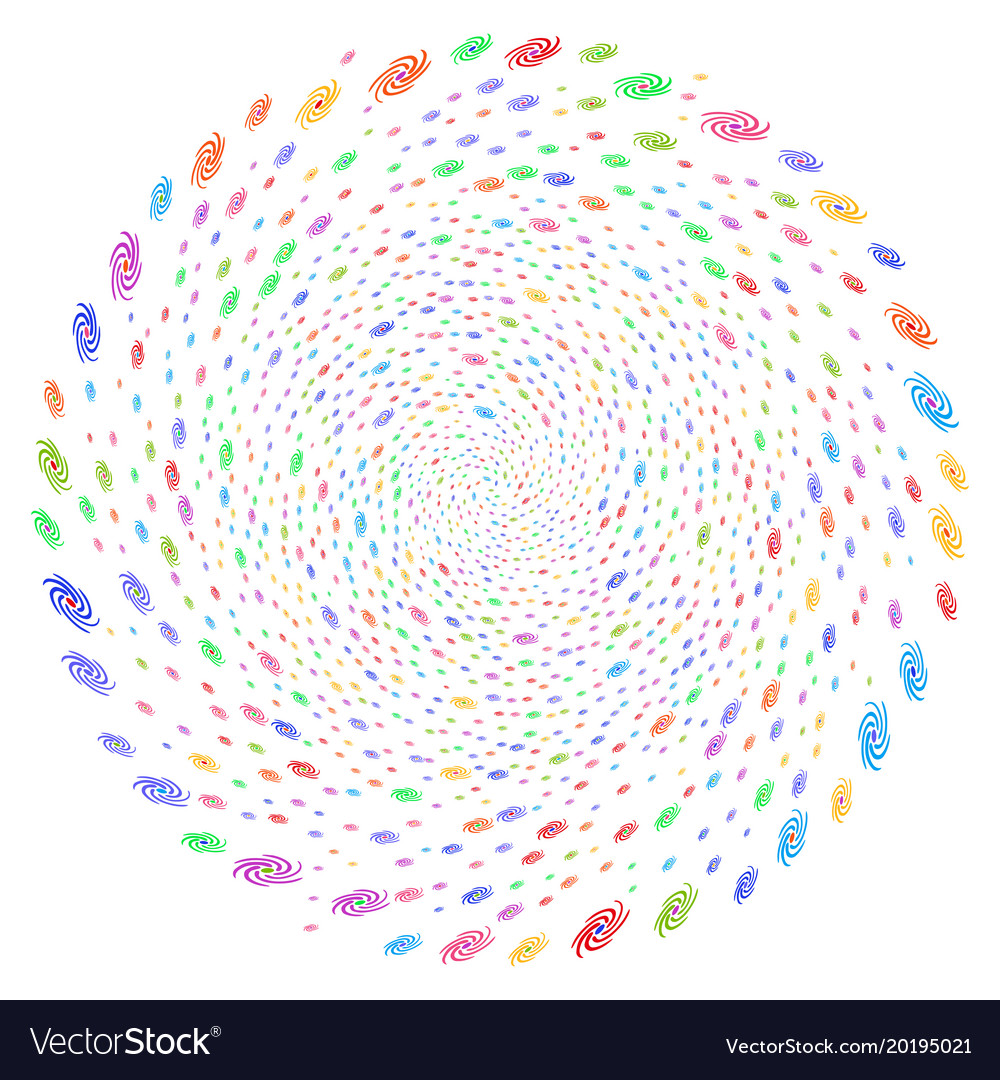 Galaxy cycle motion Royalty Free Vector Image - VectorStock