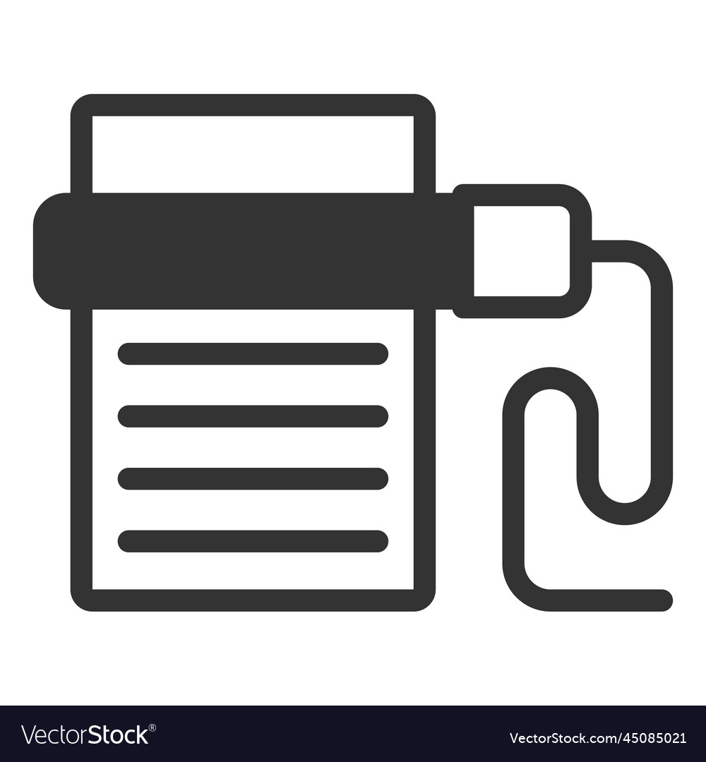Handheld scanner 1 Royalty Free Vector Image - VectorStock