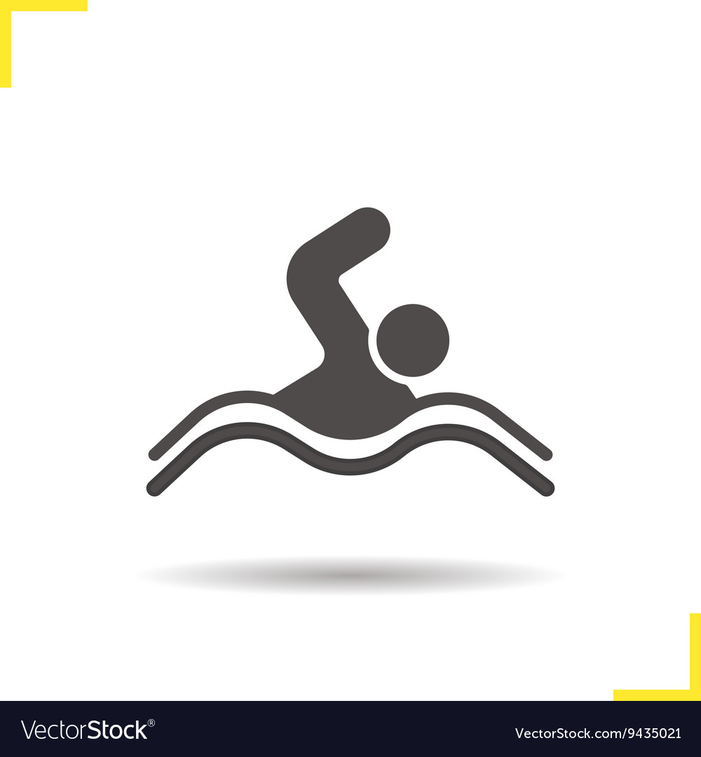 Swimmer icon Royalty Free Vector Image - VectorStock