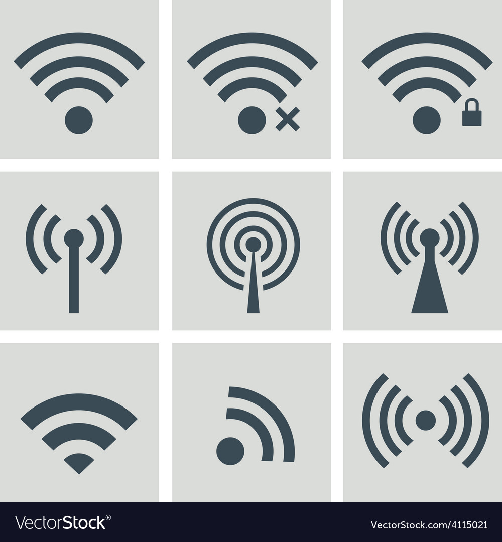 Wifi Royalty Free Vector Image - VectorStock