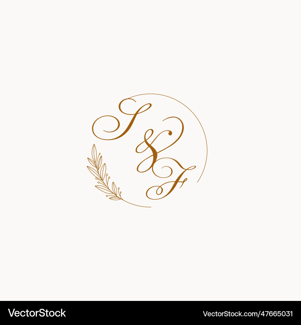 50s Style Wedding Monogram Monogram Chic AN – Shuler Studio