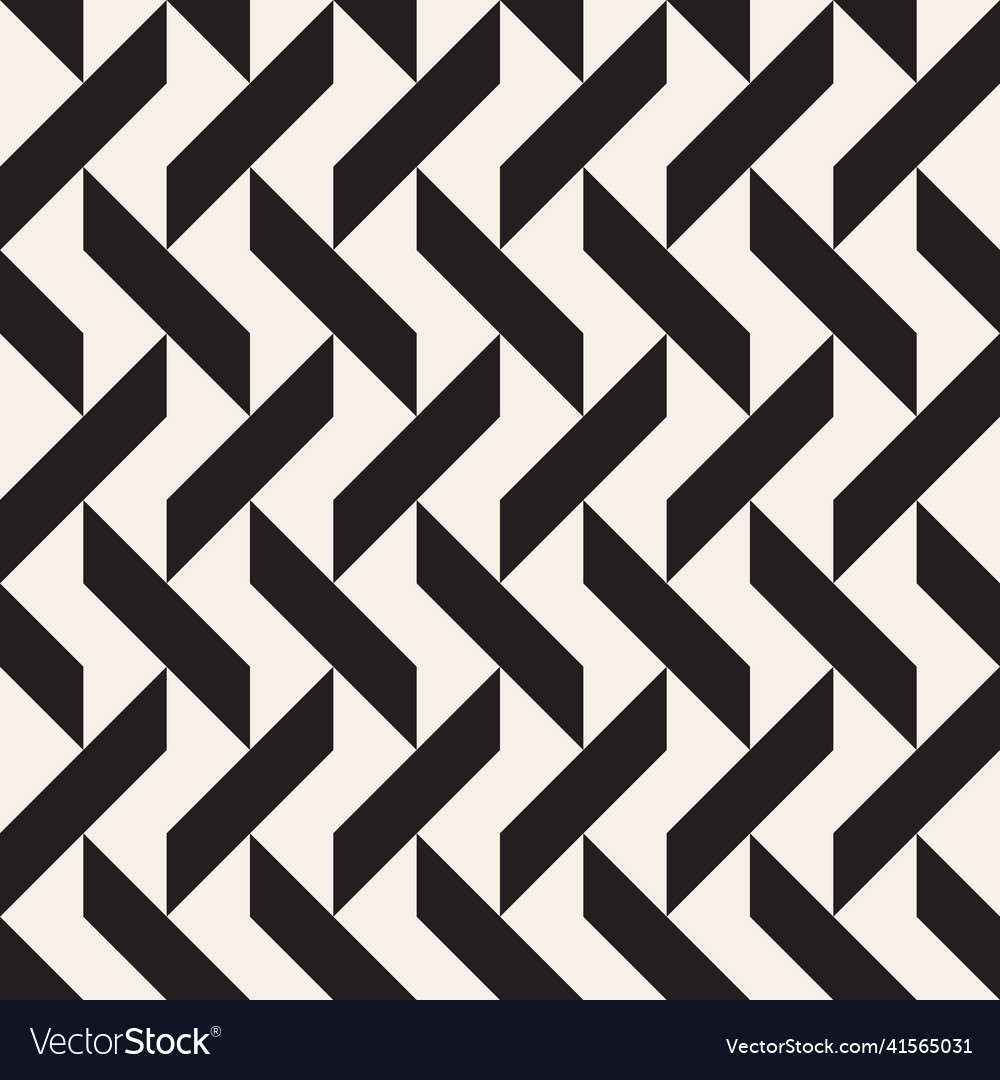 Seamless pattern repeating geometric elements Vector Image