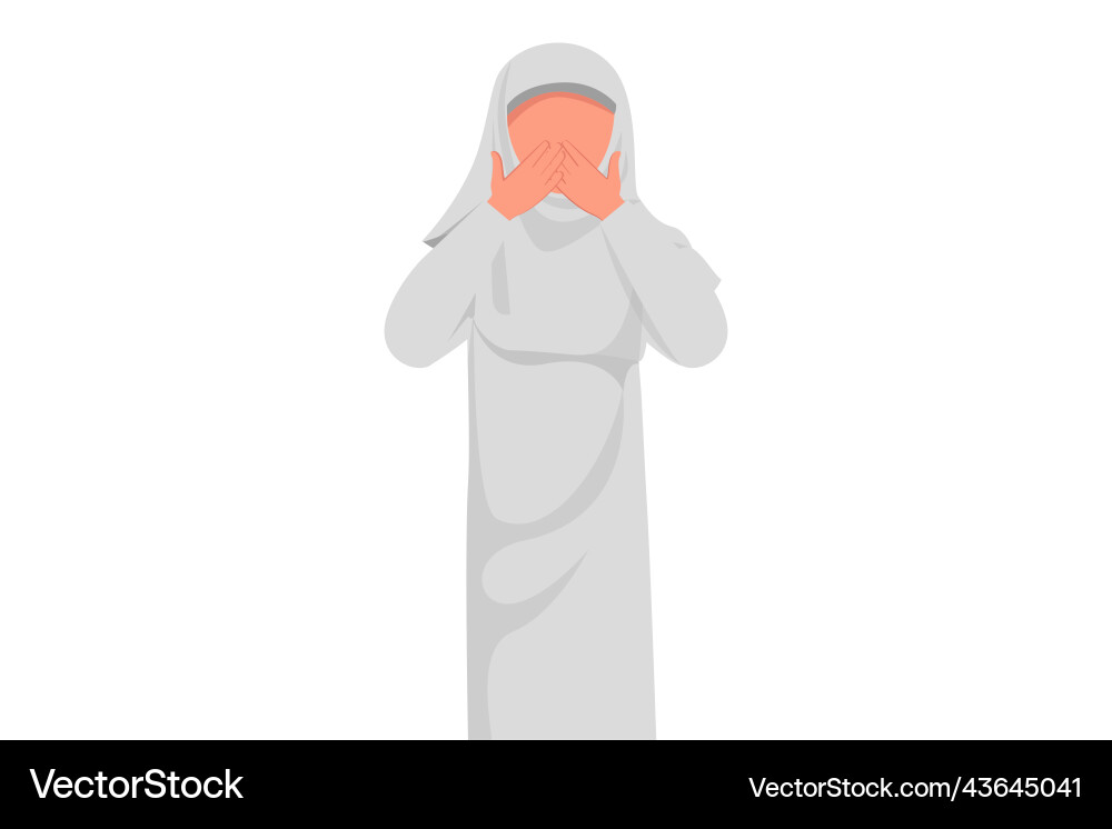 Business flat cartoon style drawing silent Vector Image