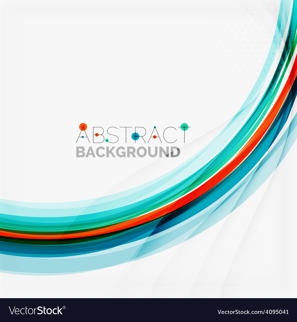 Red and blue color swirl concept Royalty Free Vector Image