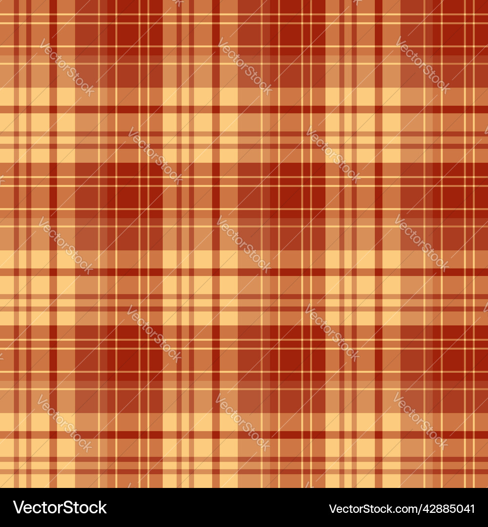 Seamless pattern in warm yellow and red colors Vector Image