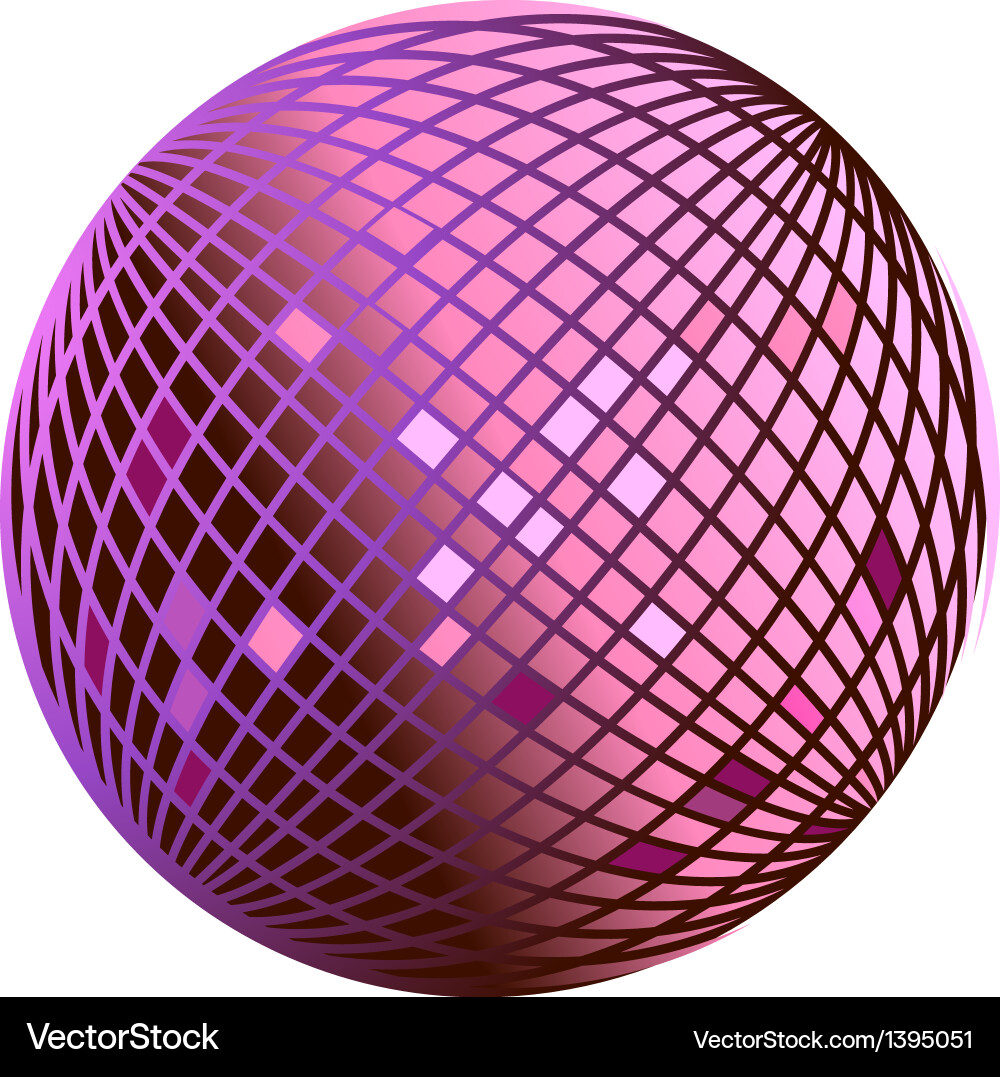 A disco Royalty Free Vector Image - VectorStock