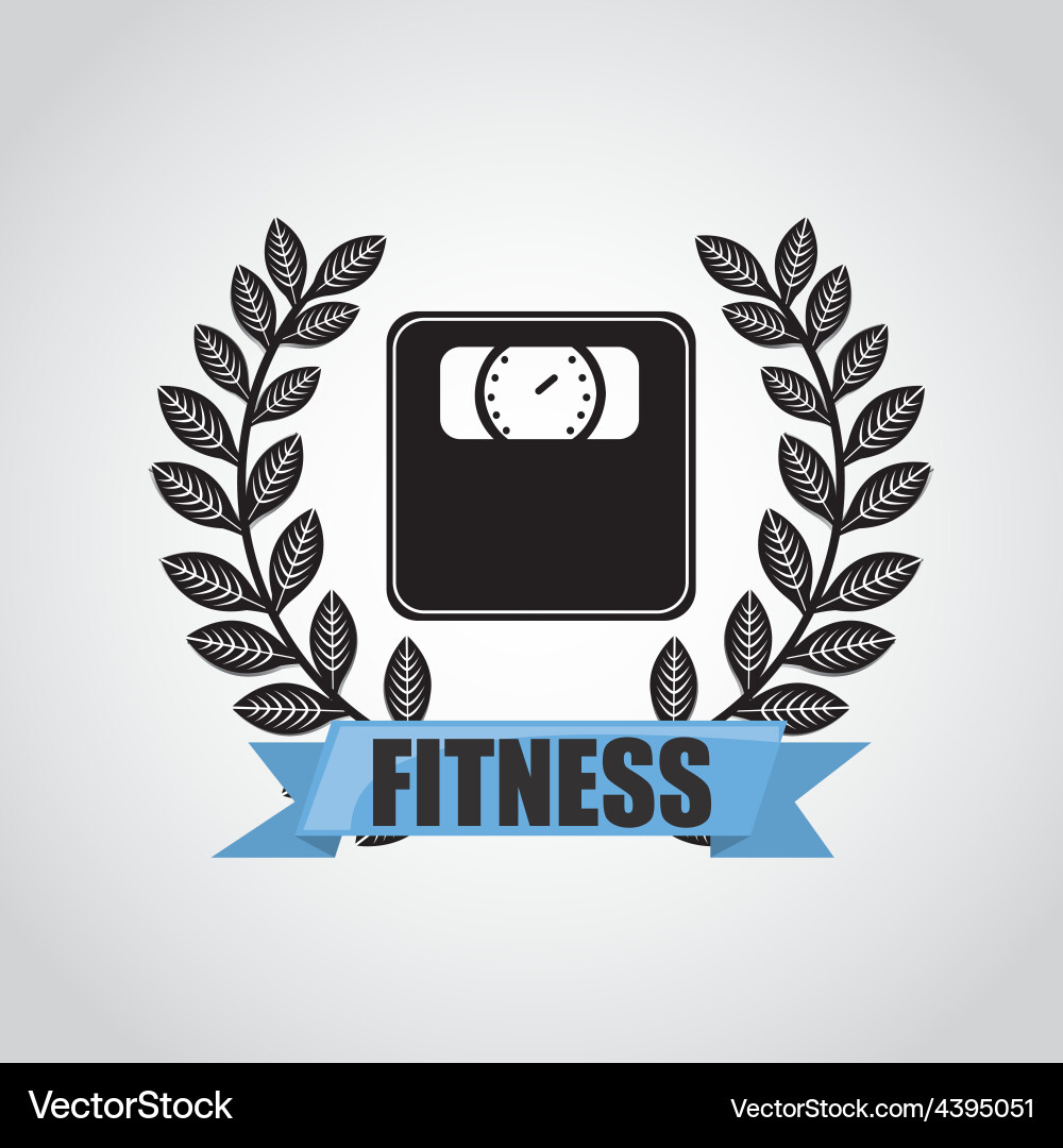 Fitness sport Royalty Free Vector Image - VectorStock