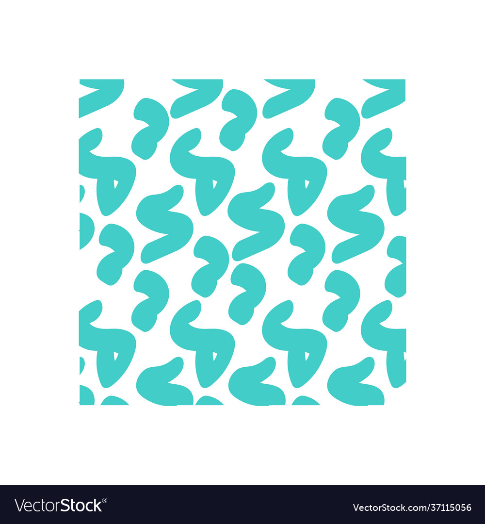 Abstract square pattern icon design template Vector Image