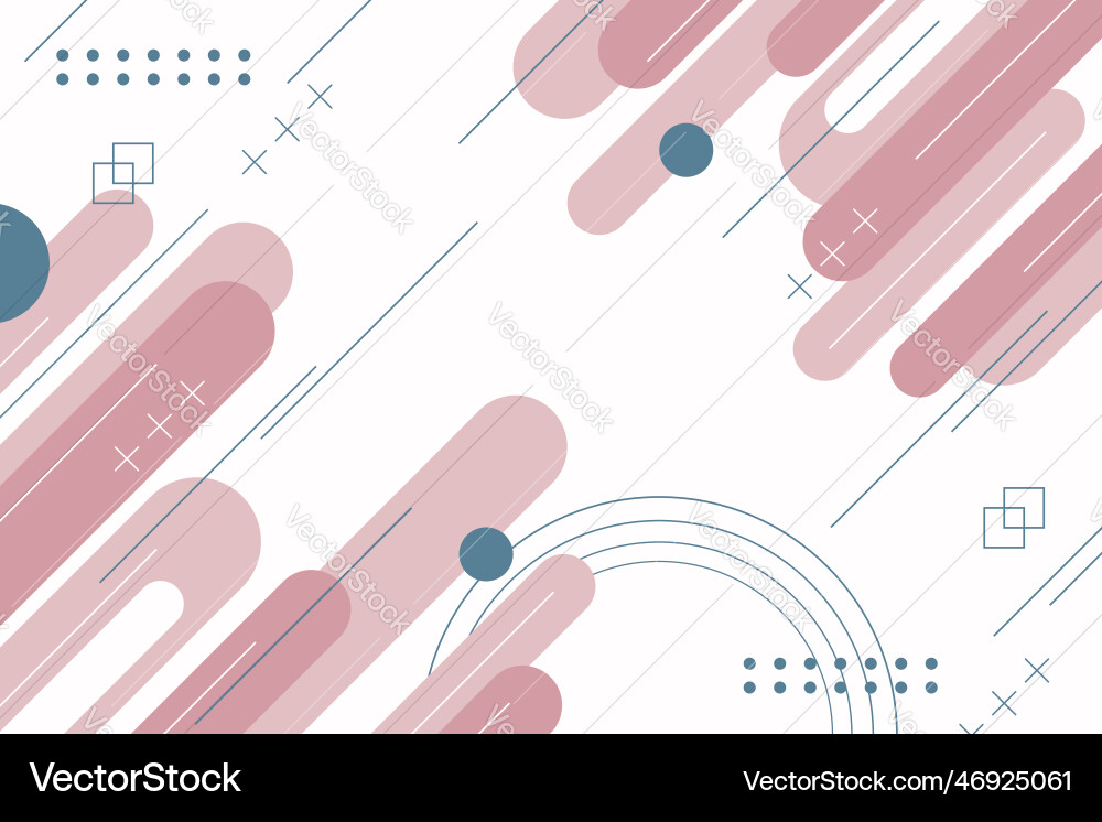 Abstract geometric background in bright colors Vector Image