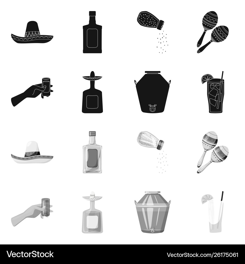 Design cafe and latin sign set Royalty Free Vector Image