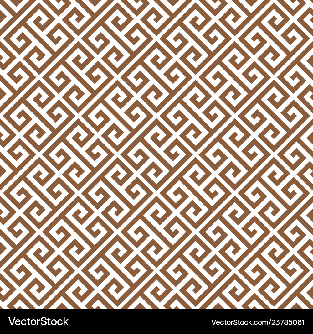 Greek key typical egyptian assyrian and Royalty Free Vector