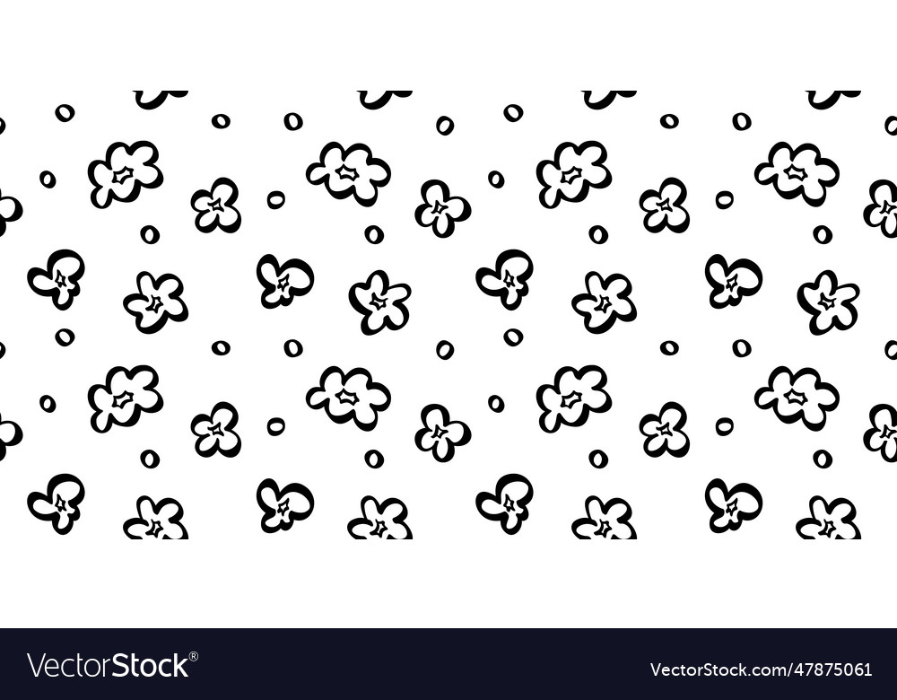 Popcorn pattern seamless pattern Royalty Free Vector Image