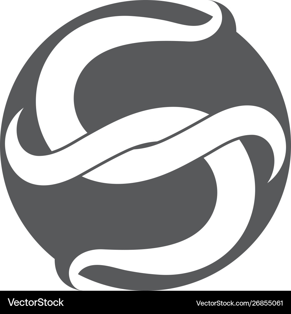 S logo and symbols template icon Royalty Free Vector Image