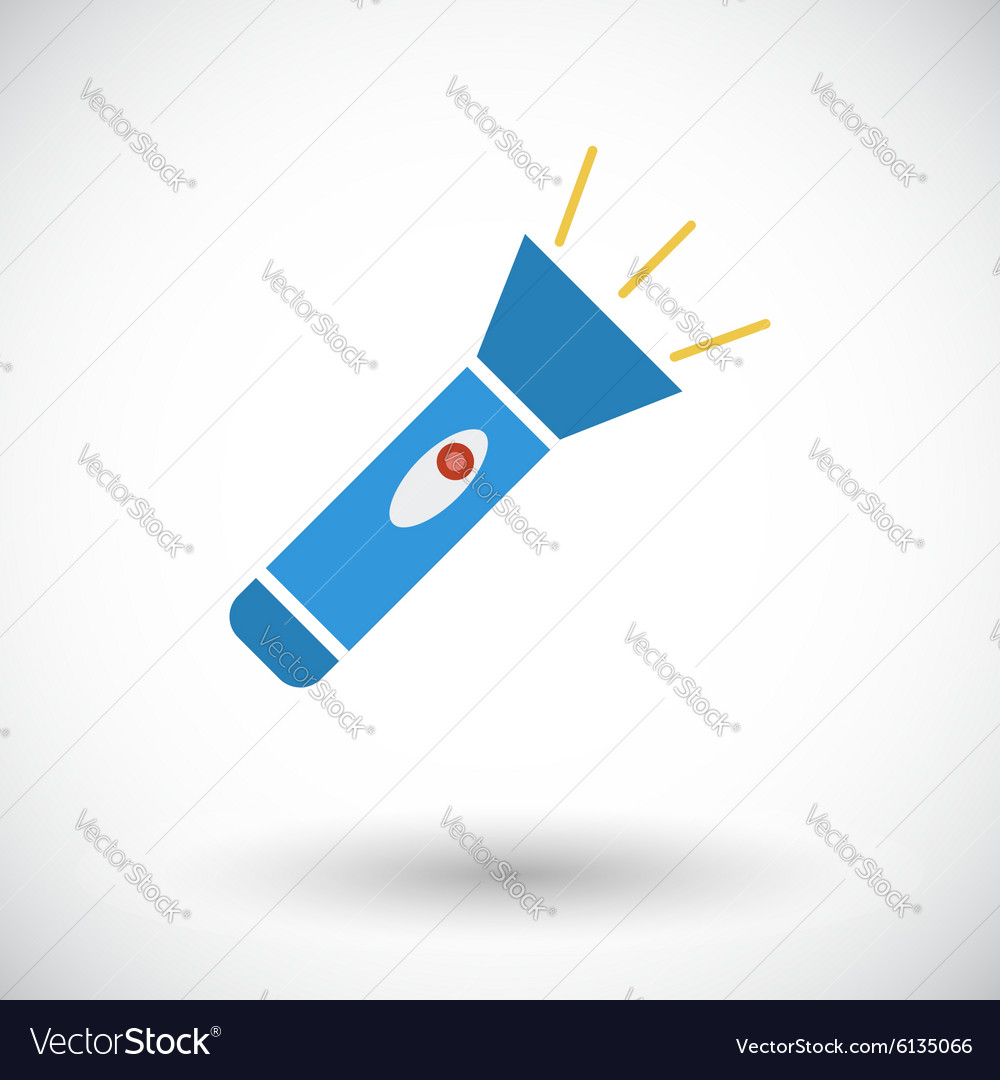 Flashlight Royalty Free Vector Image - VectorStock