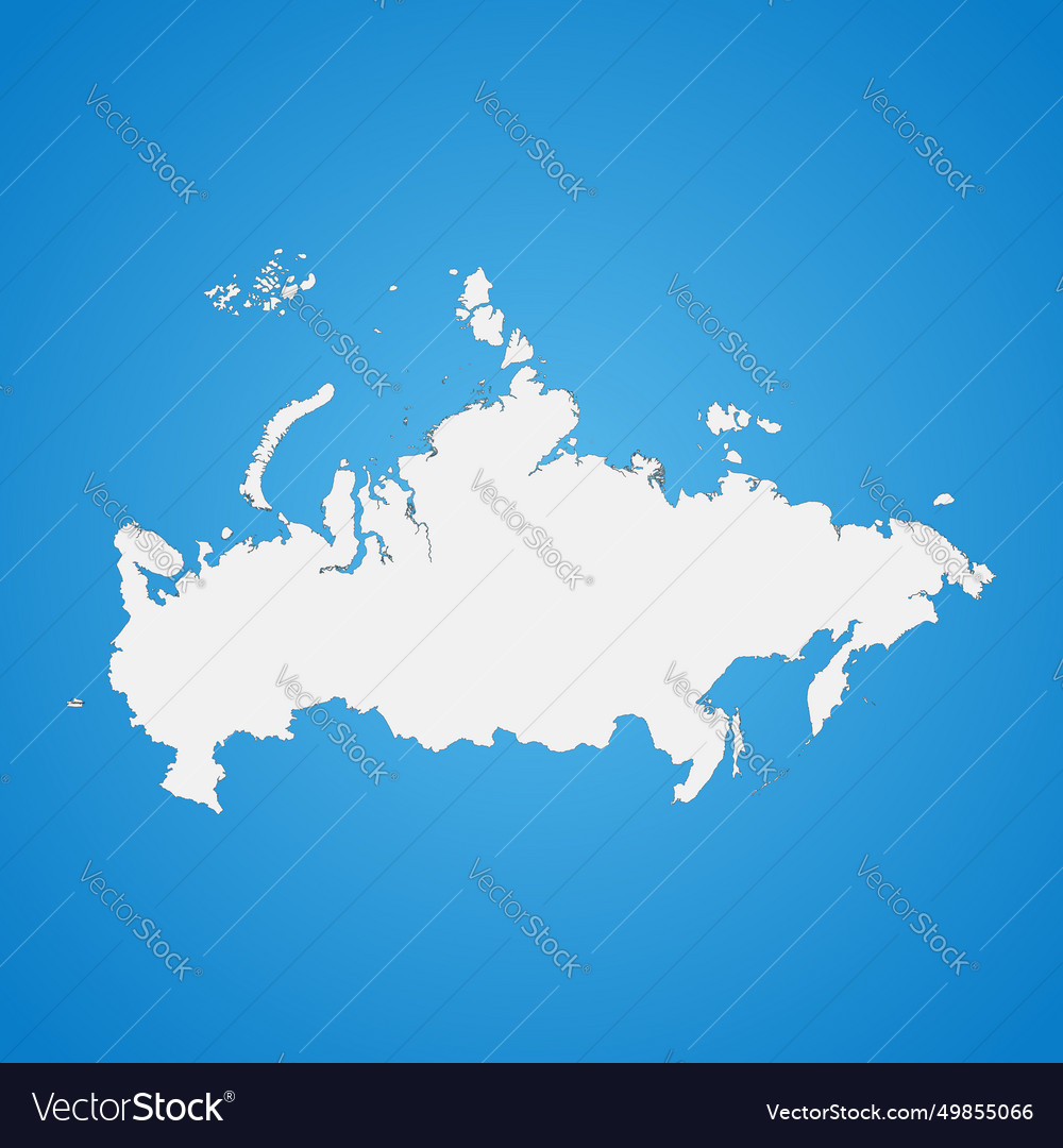Highly detailed russian federation map Royalty Free Vector Highly detailed russian federation map Royalty Free Vector