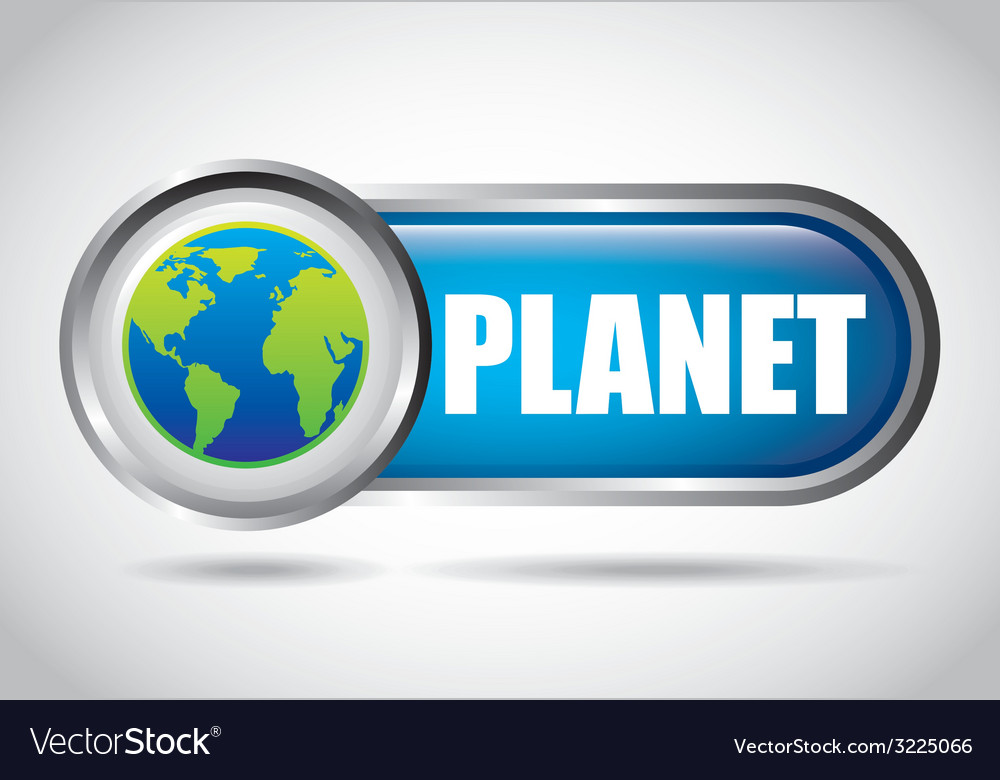 Planet design Royalty Free Vector Image - VectorStock